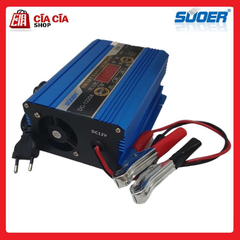 Promo Smart Fast Charger Aki Suoer 12v 20a Dc-1220a Casan Accu Aki ...
