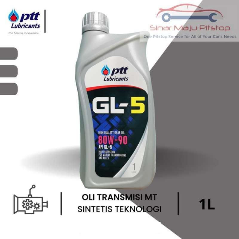 Promo Ptt Gear 80w-90 Api Gl-5 Oli Transmisi Manual Mobil 1 Liter ...