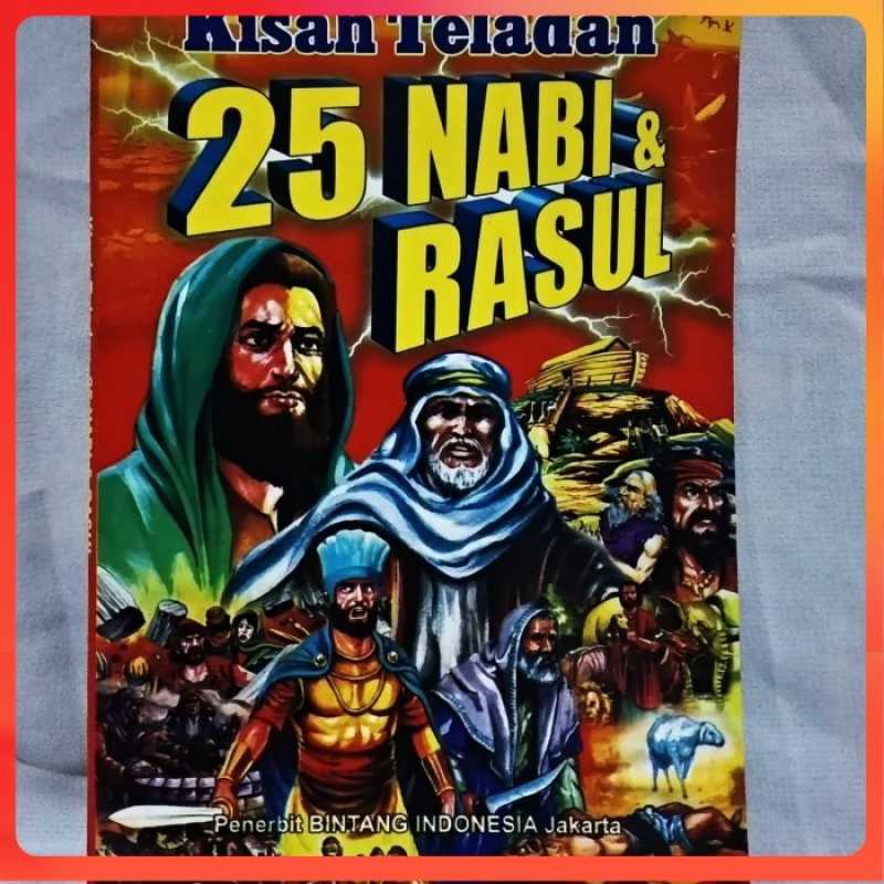 Promo Kisah Teladan 25 Nabi Dan Rasul Kertas Cd Full Color (bi) Diskon ...