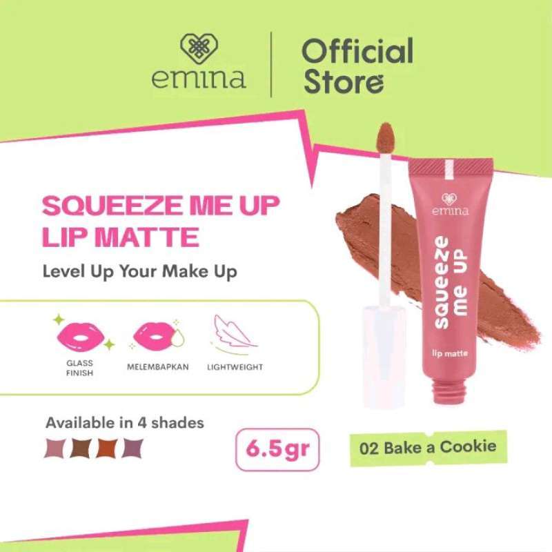 Jual Emina Squeeze Me Up Lip Matte | Lip Tint Di Seller Agen_skincare ...