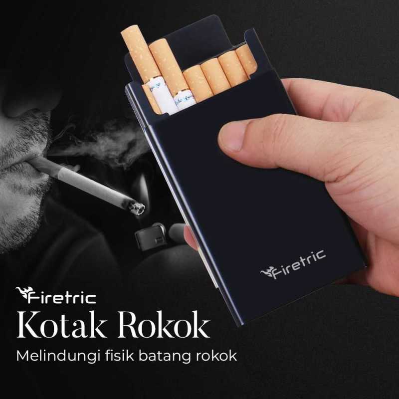 Jual Firetric Kotak Bungkus Rokok Aluminium Slider Cigarette Case 20 ...