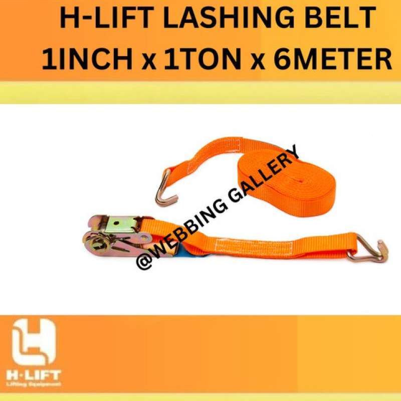 Promo H-lift Lashing Belt 1â€ X 1 Ton X 6 Meter Diskon 23% Di Seller ...