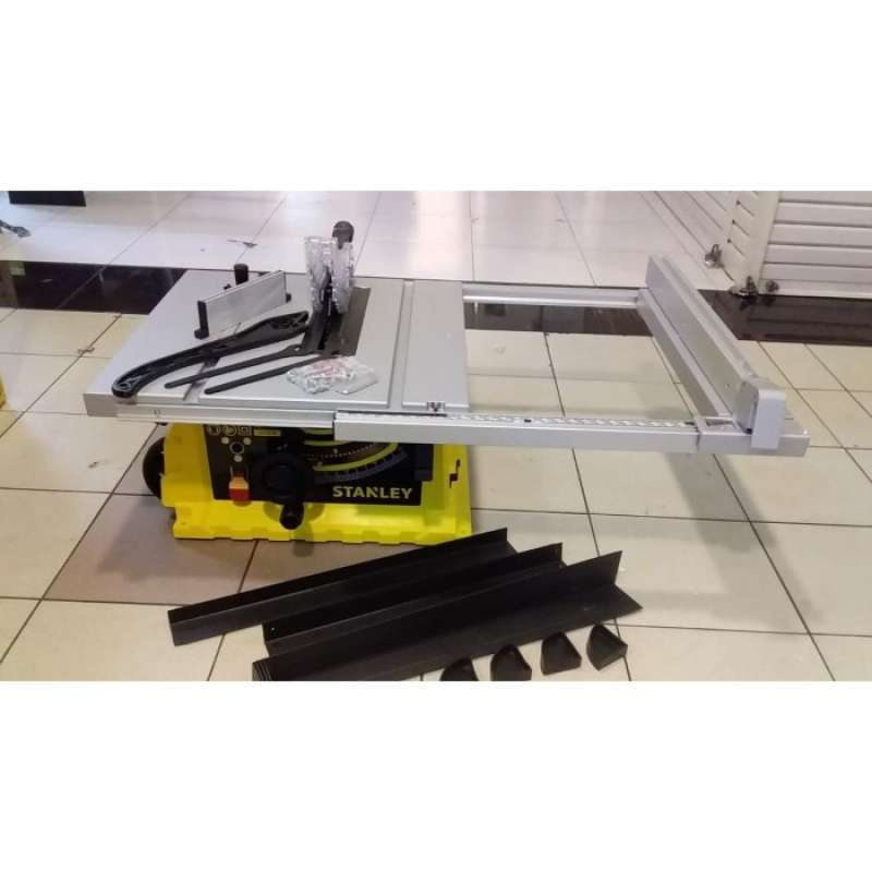 Promo Stanley Sst1801 Table Saw 10 Inch Mesin Meja Potong Stanley Sst ...