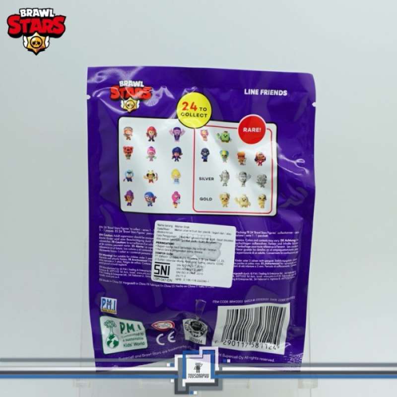 Jual Brawl Stars Mini Action Figure Surprise Singles Pack Foilbag Di ...