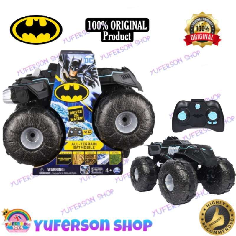 Promo Batman All-terrain Rc Batmobile 1:15 Scale Mobilan Remote Batman ...