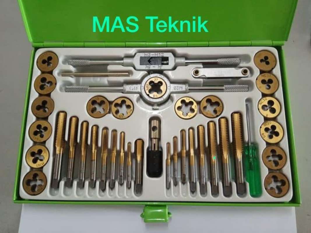 Promo Tap And Dies 40pc Atau Tap Dan Senai Diskon 23% Di Seller Dondon ...