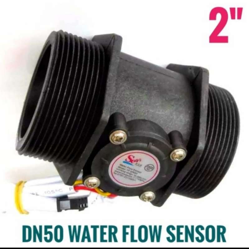 Promo Water Flow Sensor 2 Inch Dn50 Large Flow Sensor 10-200l/min ...