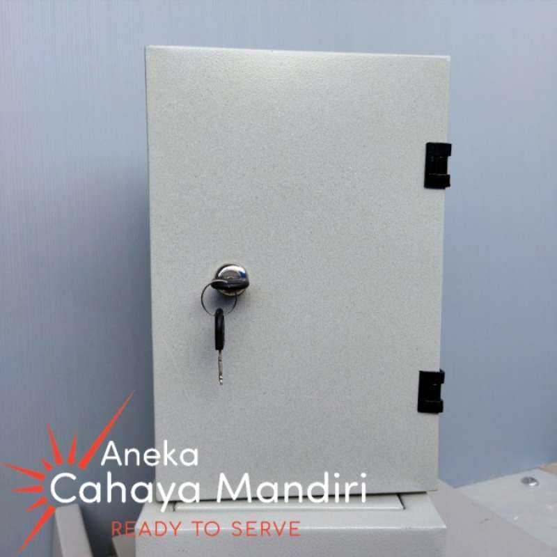 Promo Box Panel Listrik 20x30x15 Indoor Pintu Luar Engsel Hitam Diskon ...
