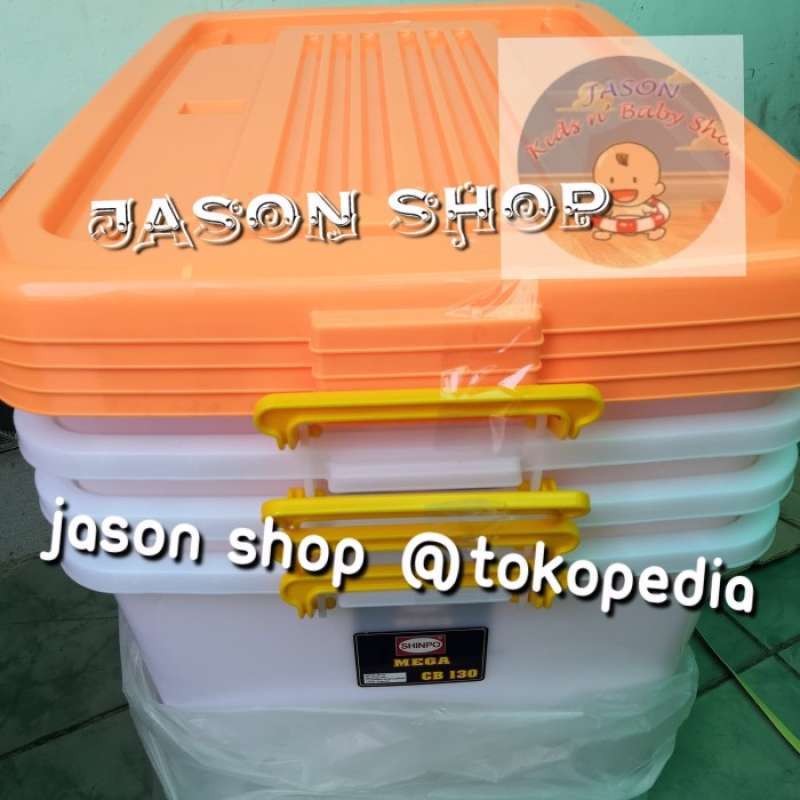 Promo Box Plastik Mega Cb 130/box Kontainer Mega Shinpo Cb 130/box ...