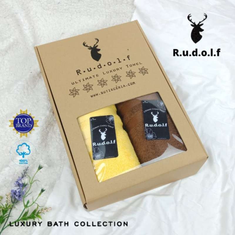Promo Handuk Gift Set 2 Size 70x140 Terry Palmer Original Couple Biru ...