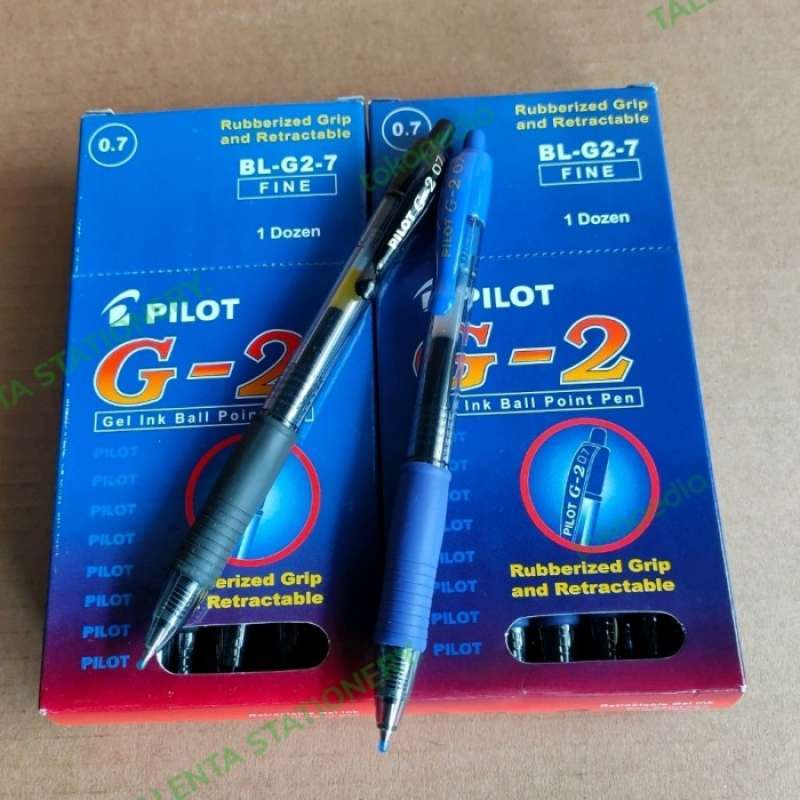 Promo Pulpen Pilot G-2 Gel Ink Ball Point Pen 0,7mm(bl-g2-7) - Hitam, 0,5 Diskon 20% Di Seller ...