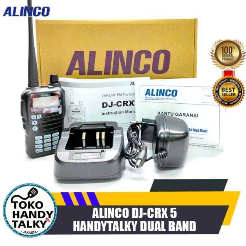 Promo Alinco Dj Crx5 Dualband Ht Alinco Crx 5 Dj Crx5 Resmi Diskon Diskon 8 Di Seller Tubruks