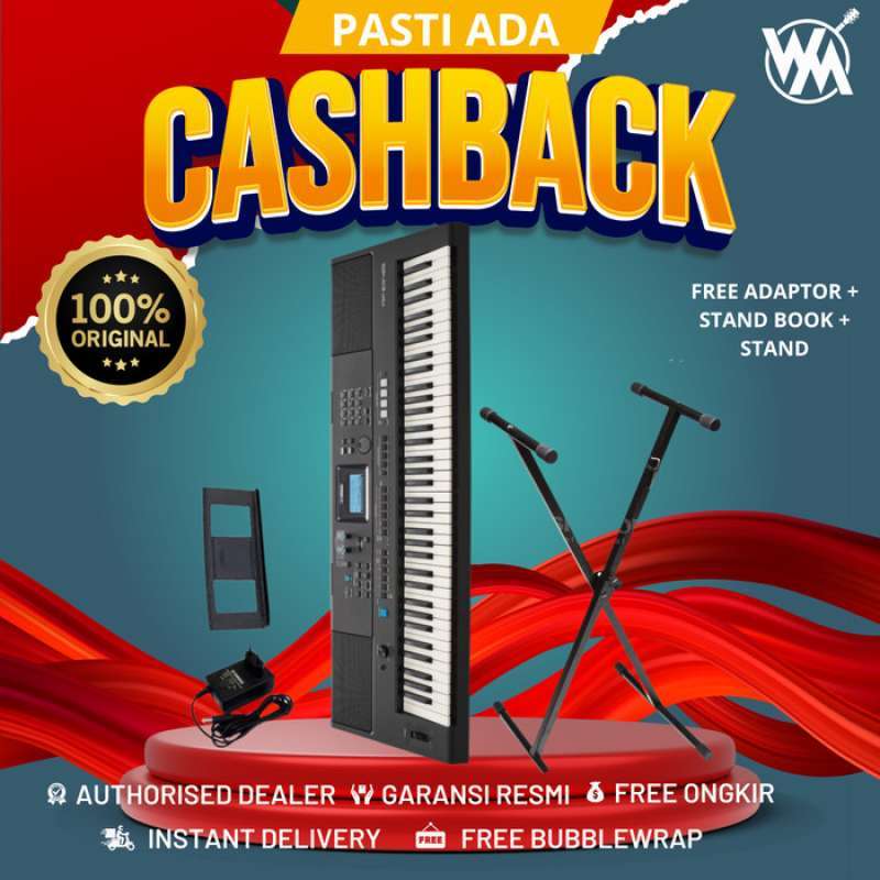 Promo Yamaha Psr Ew425 Portable Keyboard Set + Stand Keyboard Diskon 33 ...