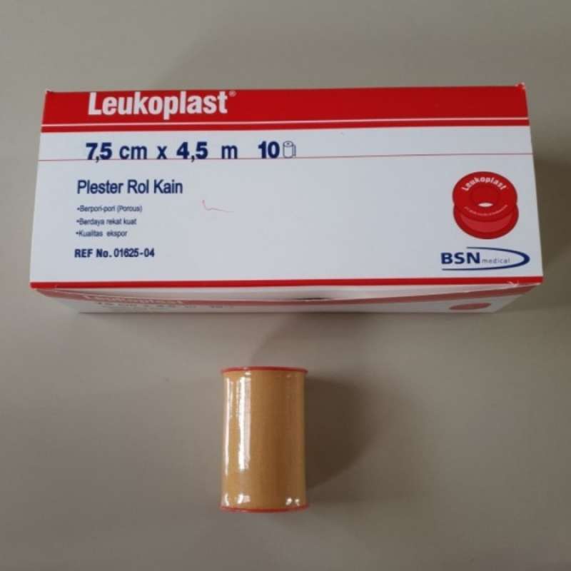 Promo Plester Leukoplast 7.5cmx4.5m / Plester Roll Kain / Plester Bsn Diskon 33% Di Seller ...