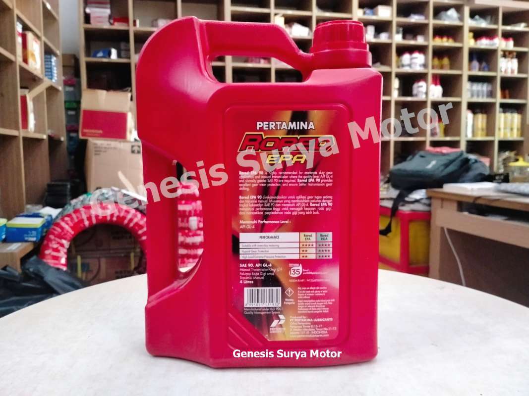 Promo Oli Rored Epa Sae 90 4lt Oli Transmisi Gardan Pertamina Oil ...