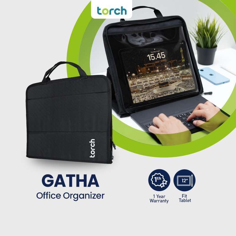 Promo Torch Ghata Office Organizer Tas iPad Stand Tablet Case Water ...