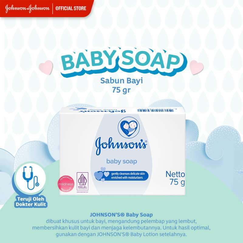 Jual Johnson's Baby Diaper Rash Cream / Oil Baby / Bar Soap Sabun ...