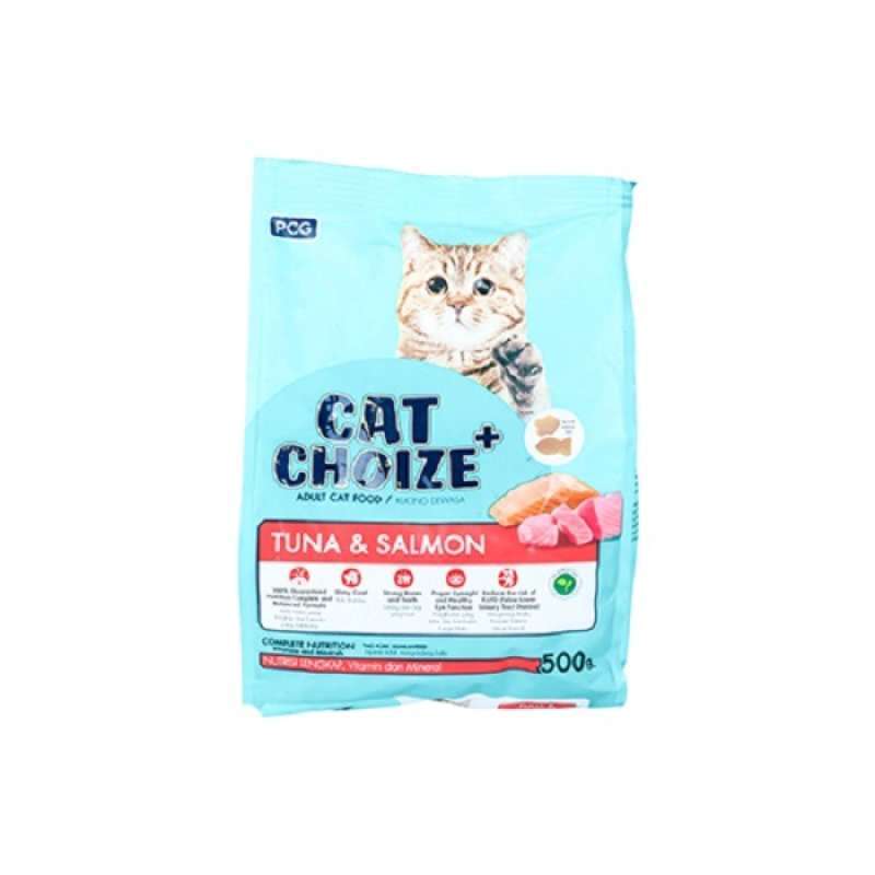 Jual Cat Choize+ -adult- Tuna&salmon 500gr Di Seller Hypermart Balekota ...