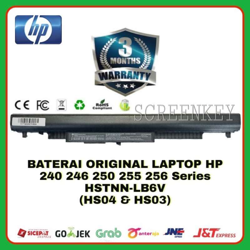 Promo Baterai Batre Batrai Batere Battery Original Laptop Hp Hs Hstnn Lb V Diskon Di