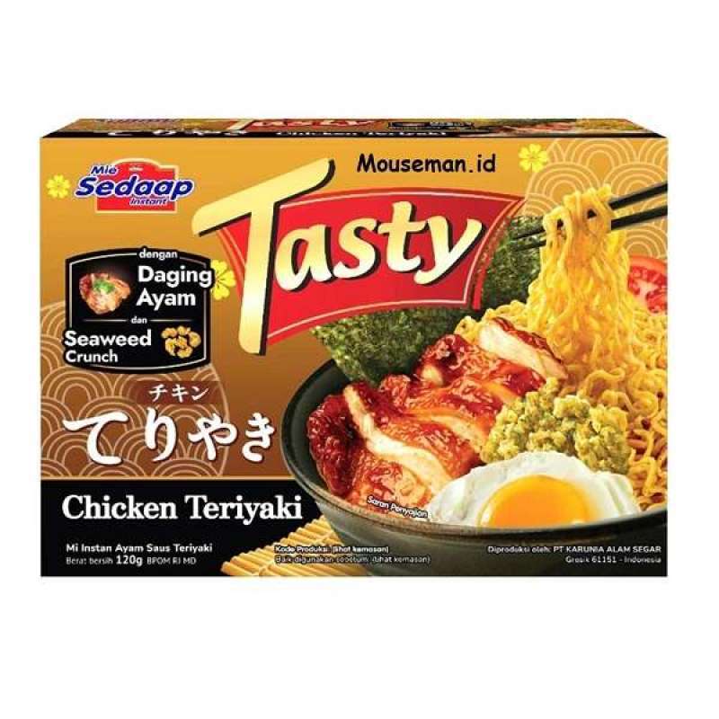 Jual Sedaap Mie Tasty Chicken Teriyaki 120 Gr Di Seller Hypermart ...