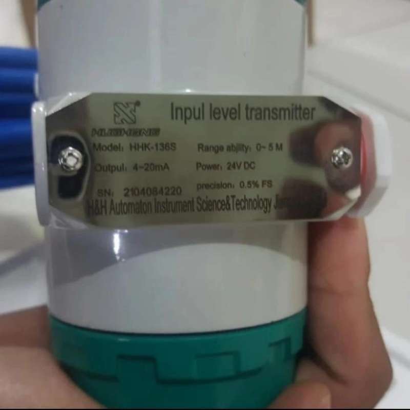 Jual Liquid Level Transmitter 4-20ma 5m Length Deep Static Pressure ...