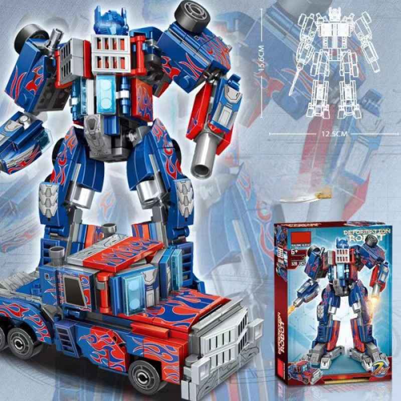 Jual Mainan Robot Mobil Transformers 2 In 1 Car Edukasi Hadiah Autobot ...