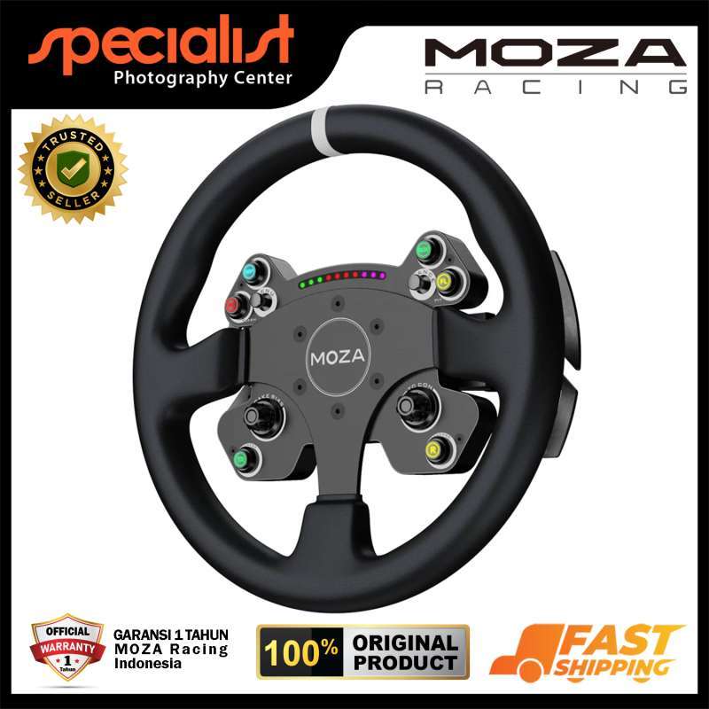 Jual Moza Racing Cs V2p Racing Wheel | Racing Simulator Steering Wheel ...