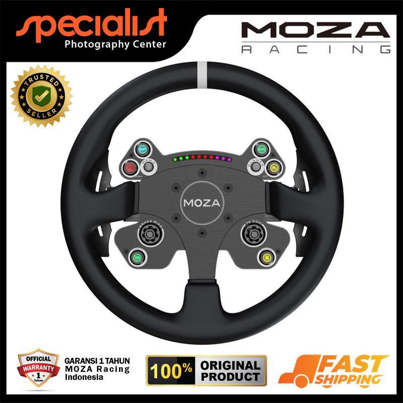 Jual Moza Racing Cs V2p Racing Wheel | Racing Simulator Steering Wheel ...