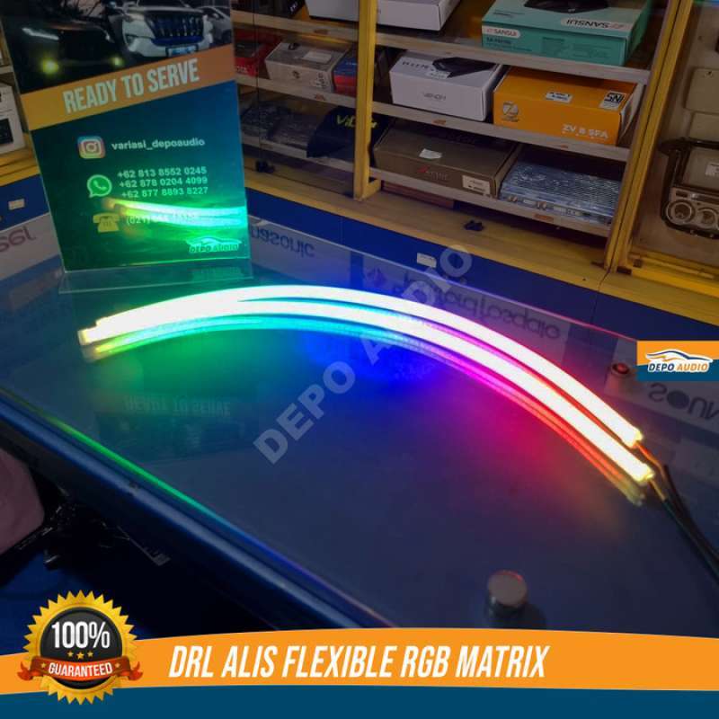 Promo Drl Rgb Matrix Softled 60 Cm Welcome Light Baru - 1 Pc Diskon 16% ...