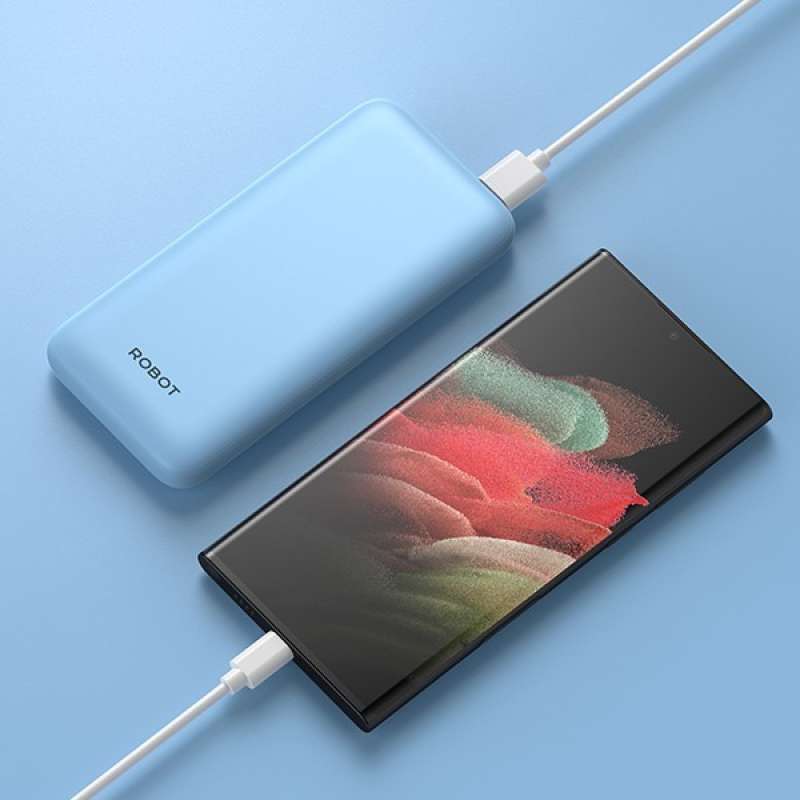 Promo Vivan Robot Powerbank Rt180 10000mah Dual Input 10000 Mah Power ...