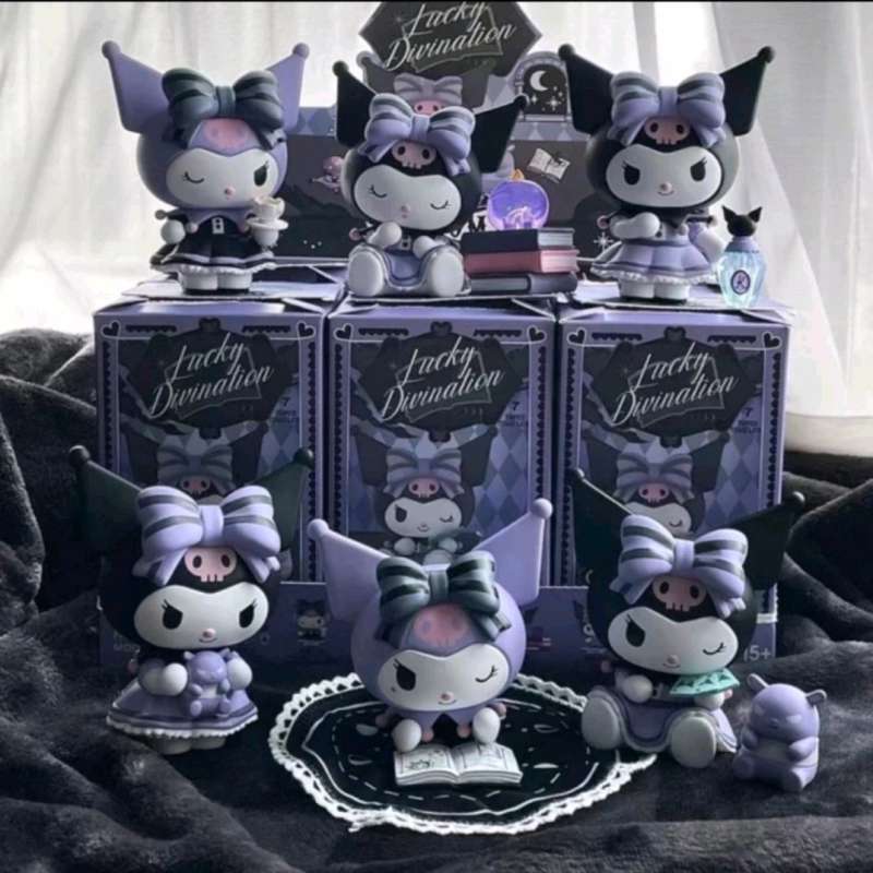 Jual Bisa Pilih Open Box Blind Box Kuromi Lucky Divination Sanrio ...