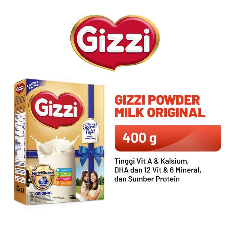 Promo Gizzi Powder Milk Original 400 Gr Diskon 20% Di Seller Fastmart ...
