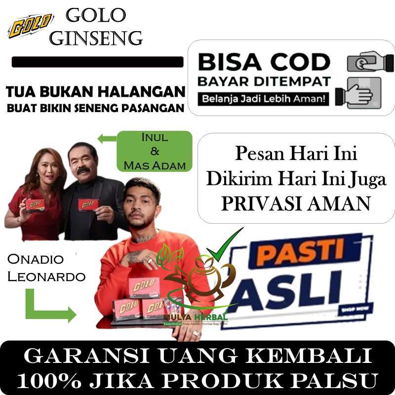 Promo Box Isi 5 Sachet Golo Obat Kuat Mister Golo Ginseng Korea ...