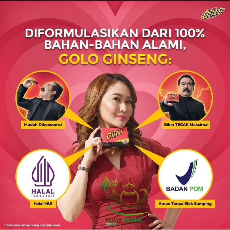 Promo Box Isi 5 Sachet Golo Obat Kuat Mister Golo Ginseng Korea ...