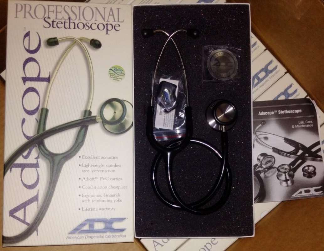 Promo Adc Adscope 603 Adult Stainless Steel Stethoscope Diskon 23% Di ...