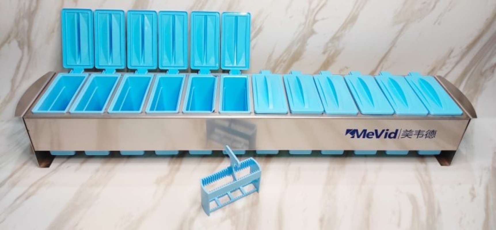 Promo 12 Station Slide Staining System Pom For Pathology Anatomy ...