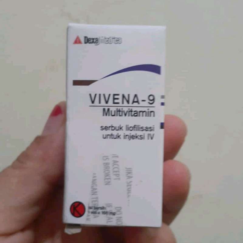 Jual Asli Dan Original Vivena9 (multivitamin) Injeksi Per Box Utuh Di ...