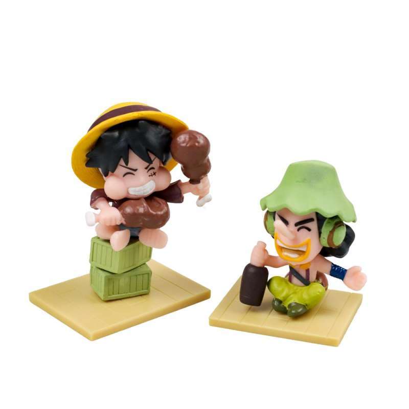 Jual Mainan Action Figure One Piece The Straw Hat Pirates 9 Pcs Jjk ...