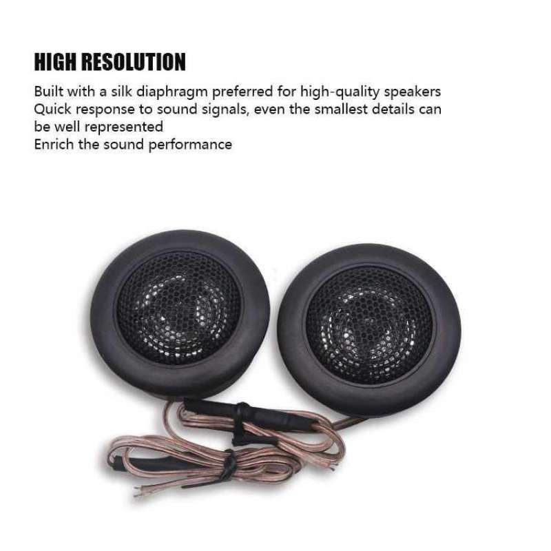 Jual Agile Speaker Mini Dome Tweeter Loudspeaker Mobil Hifi 800w 2 Pcs ...