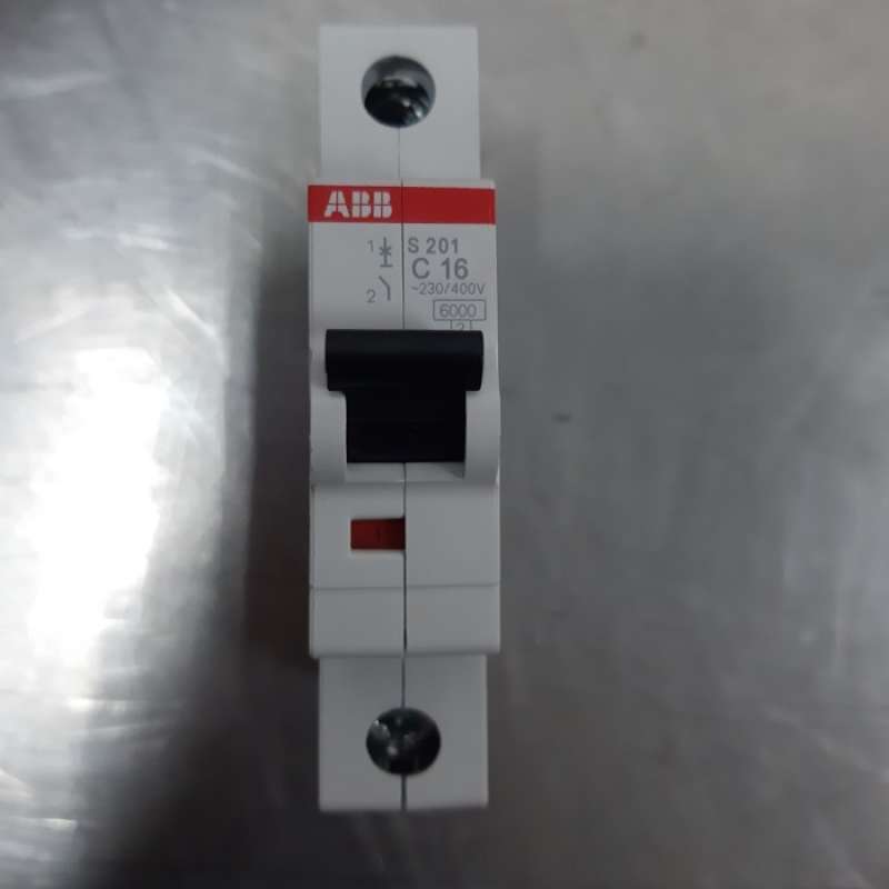 Promo Mcb Abb-16 Ampere- S201-c16 - 1p - C - (2cds251001r0164) Diskon 50% Di Seller Selera_kita ...