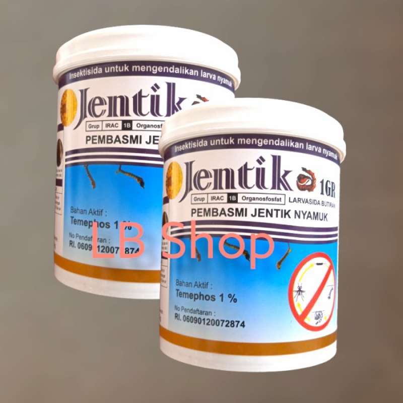 Promo Obat Jentik Nyamuk Jentika 1gr Diskon 23% Di Seller Devide Store ...