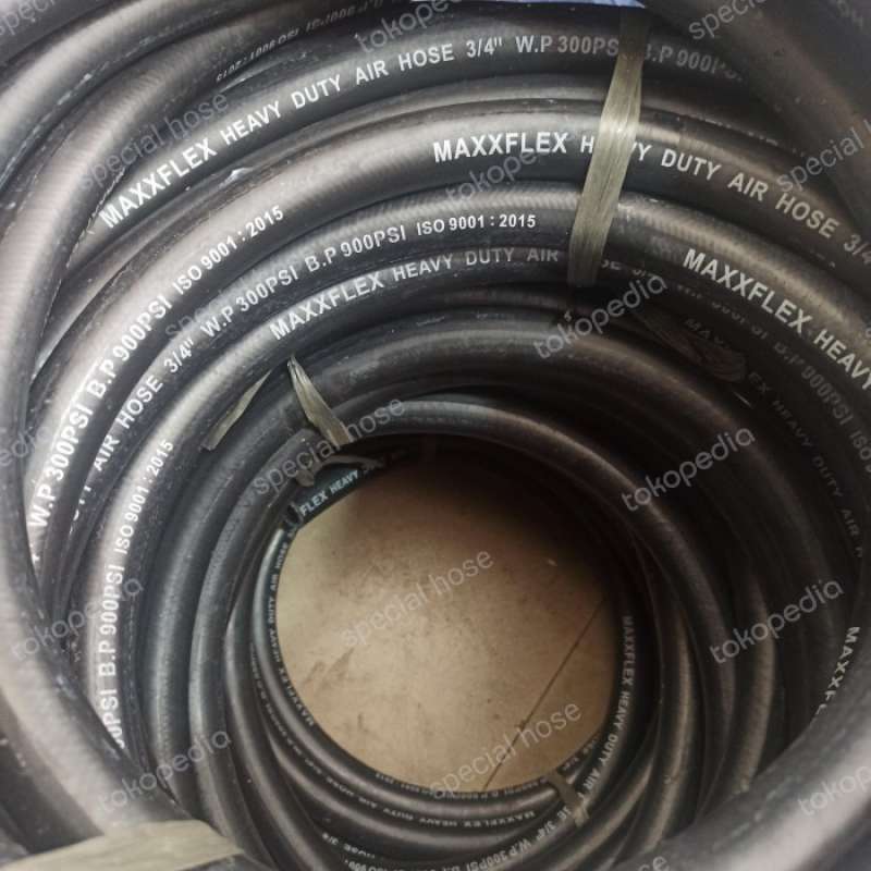 Promo Maxxflex Ah300 Size 3/4 Air / Water Hose 300 Psi / Hose Heavy ...
