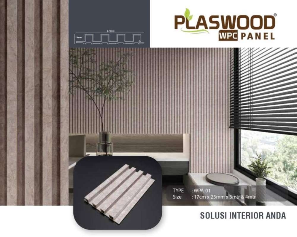 Jual Wpc Plaswood / Wall Panel / Wood Plastic Composite / Panel Kisi ...