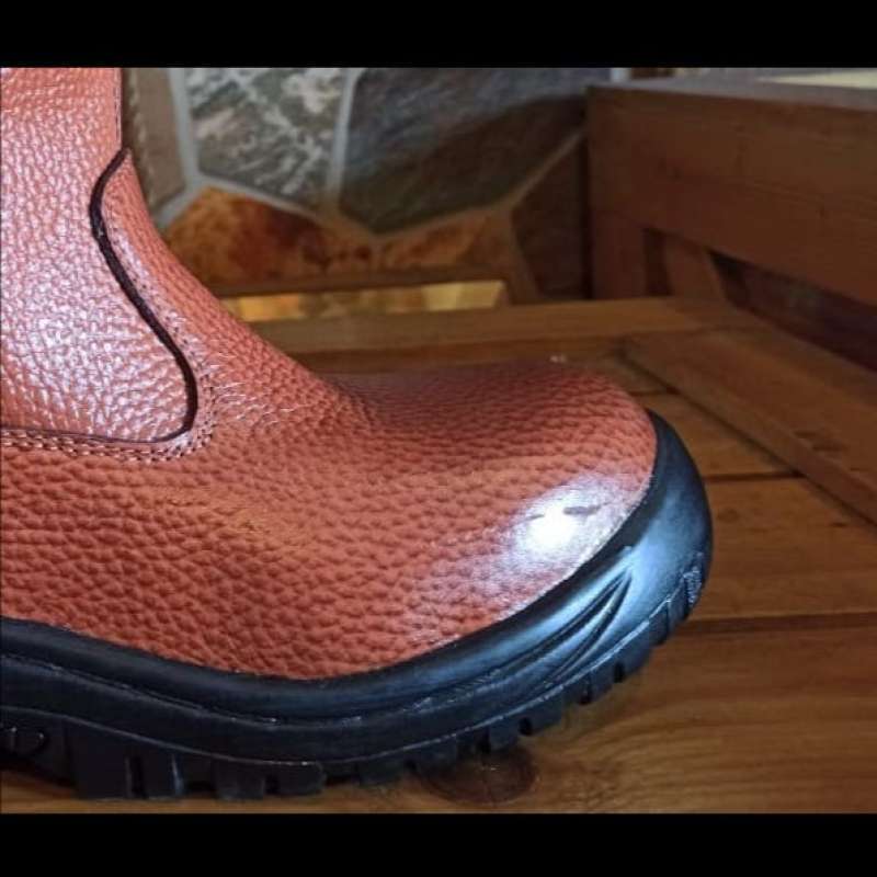 Promo Sepatu Boot Kulit Konstruksi Tambang Handymen Nbr 802 - B Diskon 23% Di Seller Darmaroca ...