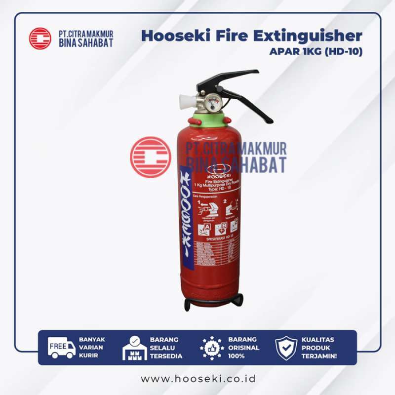 Promo Hooseki Fire Extinguisher Apar 1kg (hd-10) Diskon 23% Di Seller ...