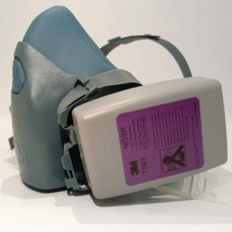 Promo Masker 3m 7502 Half Facepiece Respirator Dan Filter P100 7093 ...