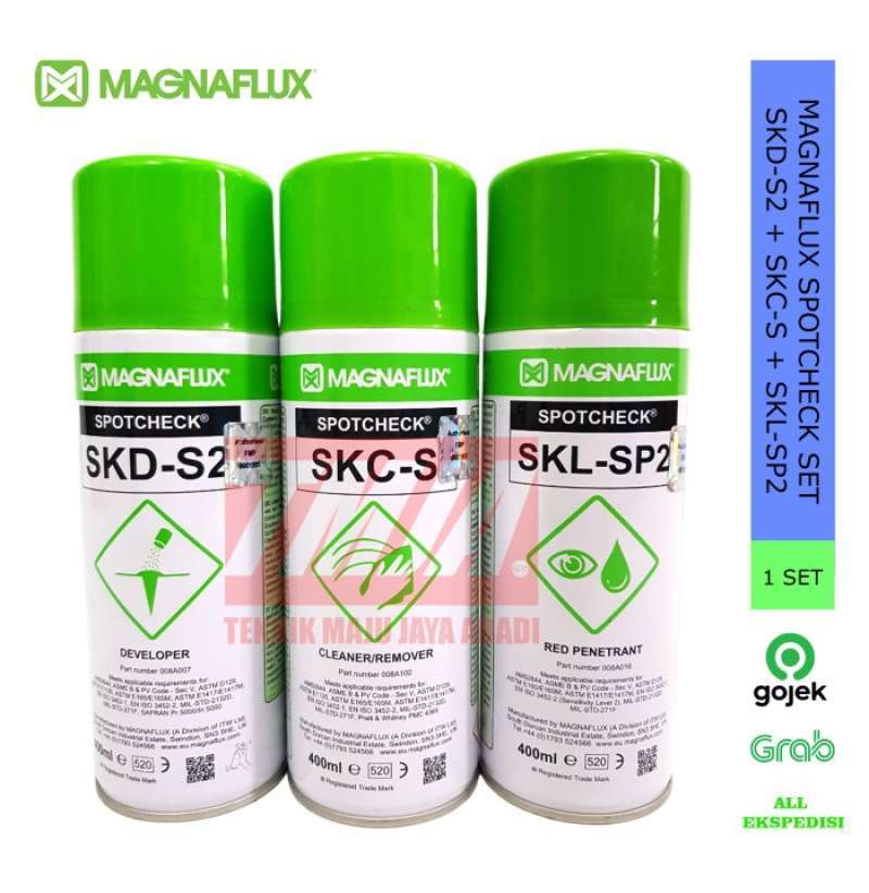 Promo Magnaflux Spotcheck Cleaner / Remover, Developer, Red Penetrant ...