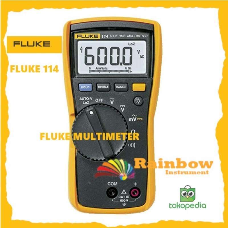 Promo Multitester Digital / Digital Multimeter Fluke 114 Elektrik ...