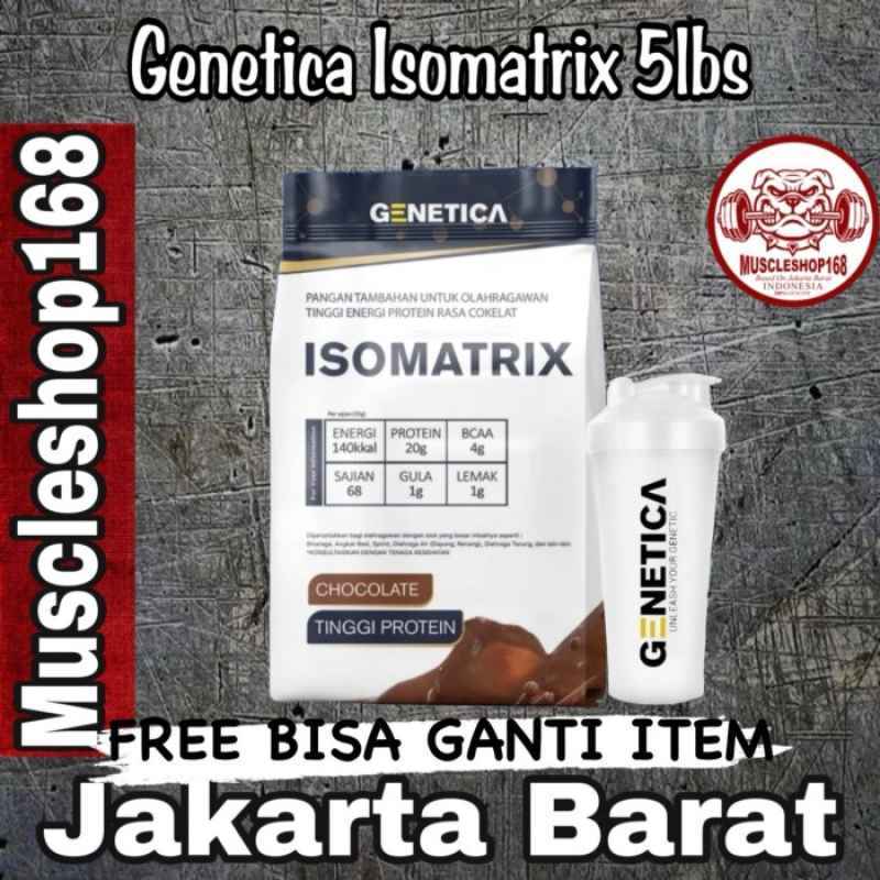 Promo Genetica Isomatrix 5 Lbs Protein Isolate Matrix Diskon 23% Di Seller Devide Store ...