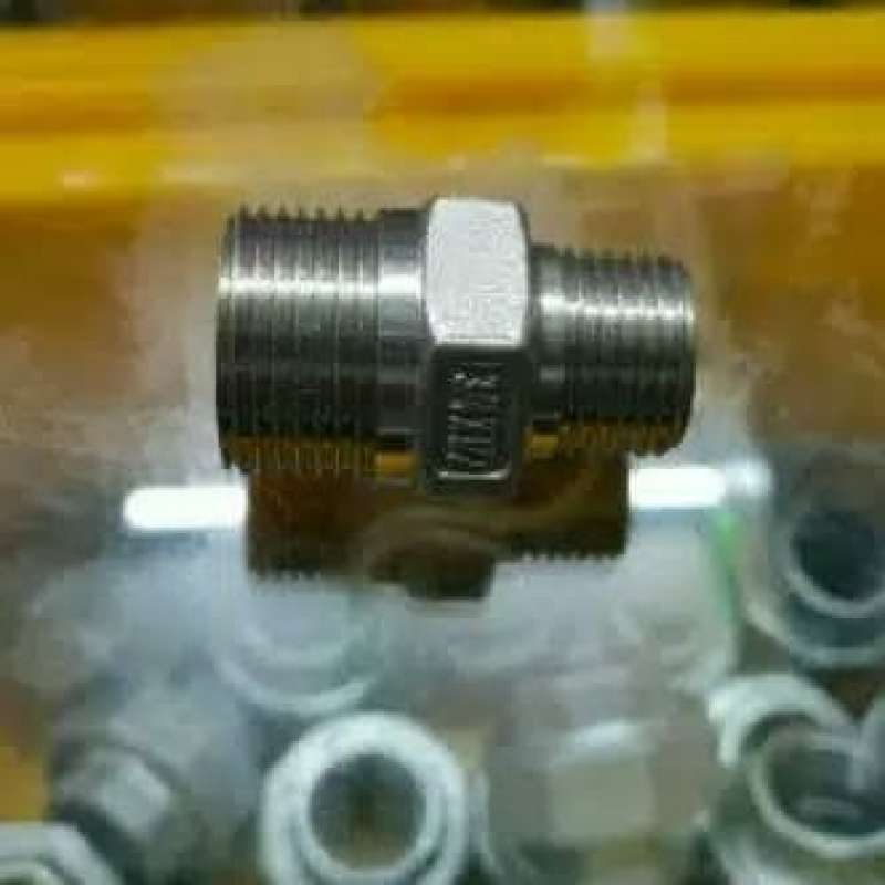 Promo V-sok Double Nepel Stainless Ss 304 Ukuran 2*1.5 Inch Diskon 23% ...